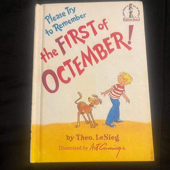 Other | Vintage Dr Seuss The First Of Octember | Poshmark